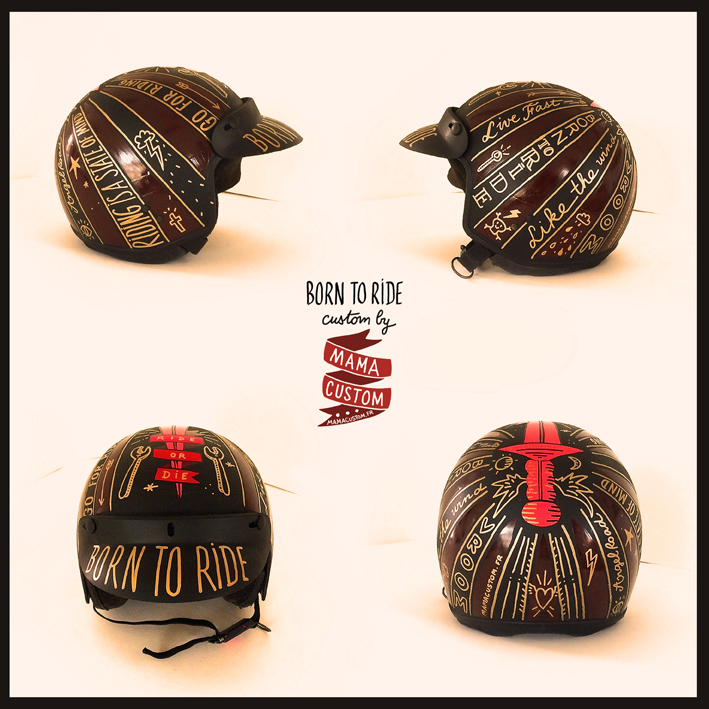 Born to ride - Mama Custom